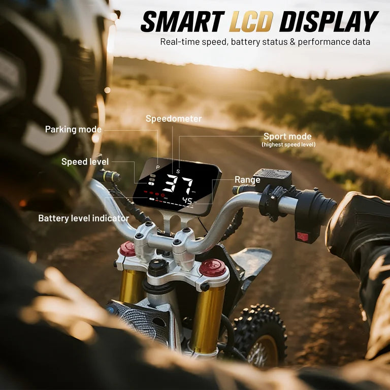 HOVERHEART Electric Dirt Bike,48V & 3000W – Ride Me, Buy Me